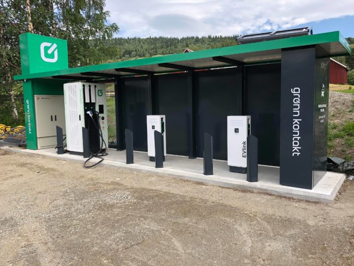 Ladestasjon i Ålen sentrum - Holtålen kommune